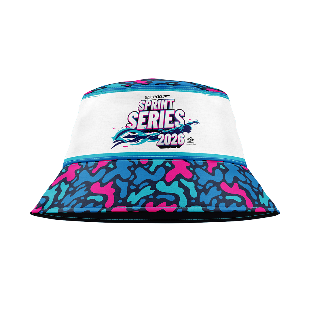 2026 SNSW Speedo Sprint Series Reversible Bucket Hat – Team Elite